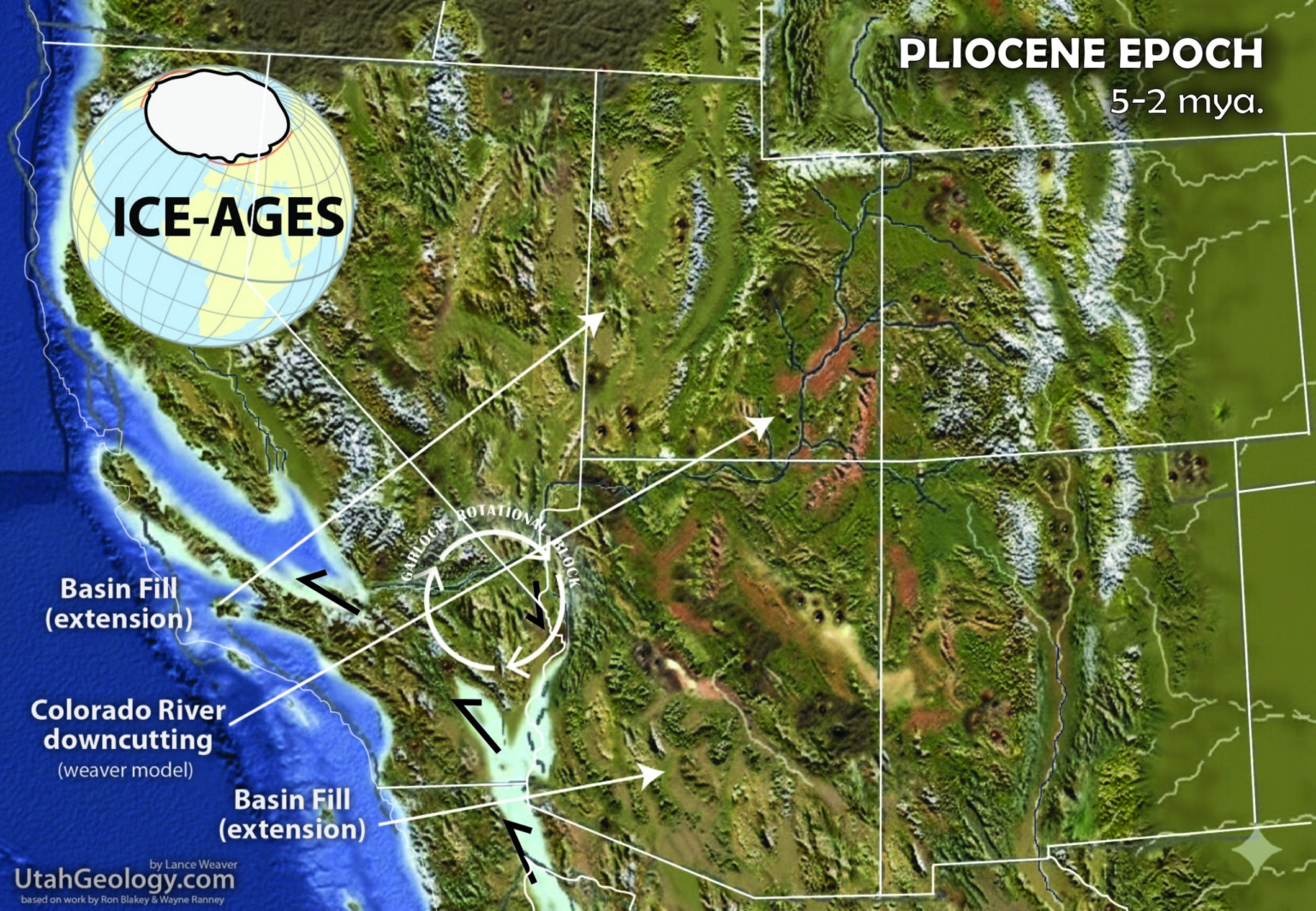 Geologic History of Utah & the Colorado Plateau - UtahGeology