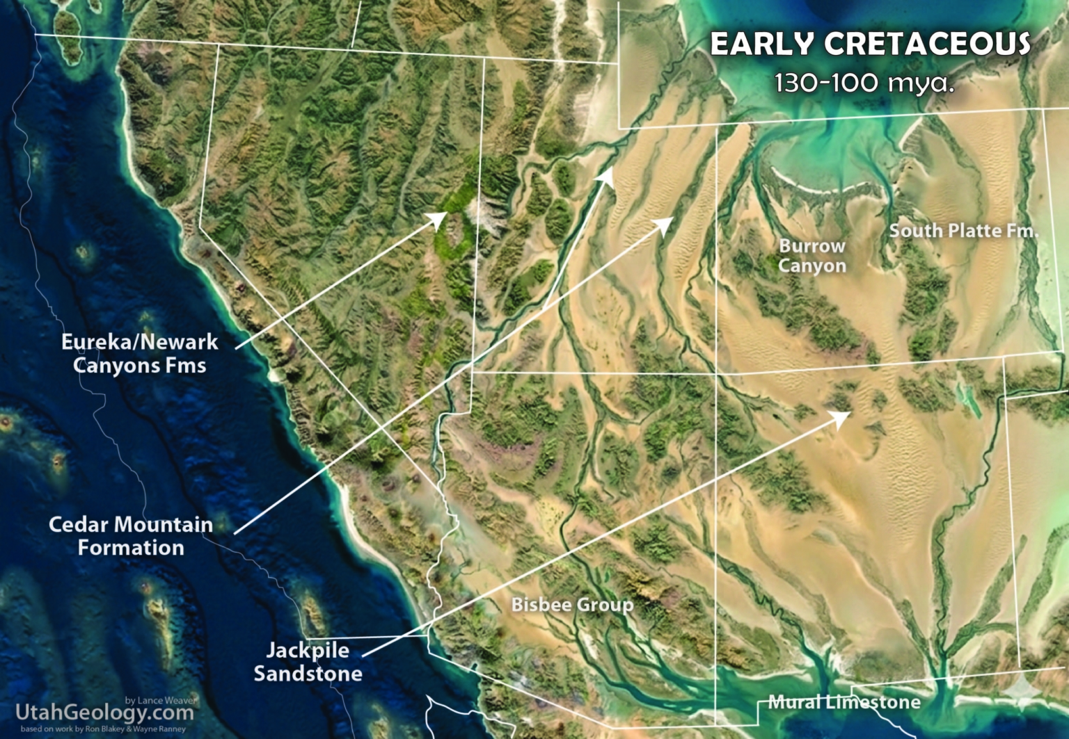 Geologic History of Utah & the Colorado Plateau – UtahGeology